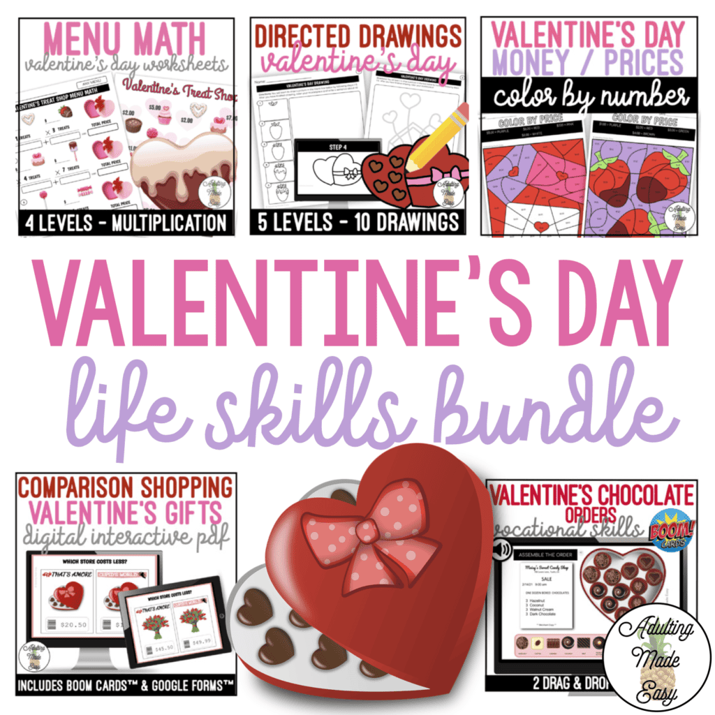 Life Skills Valentine's Day Bundle