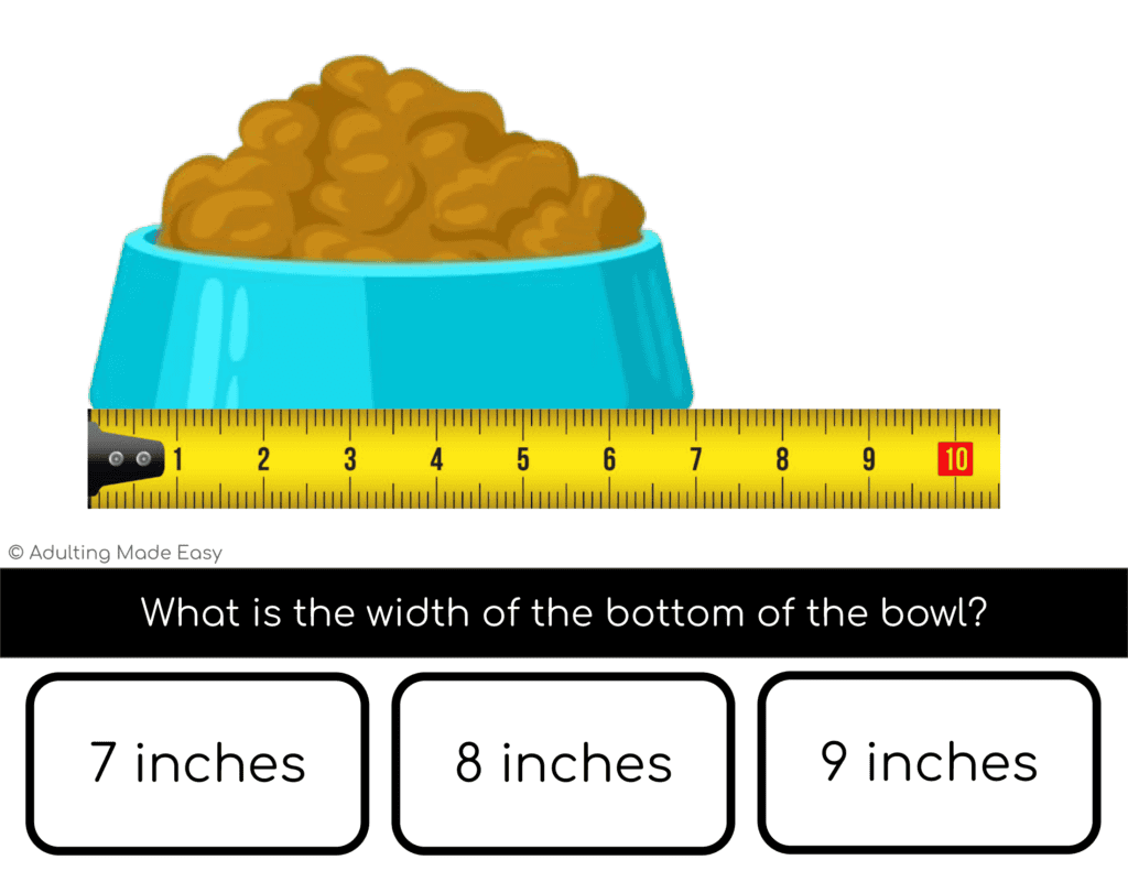 Measuring Tape Task Cards