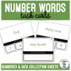 Number Words Task Cards