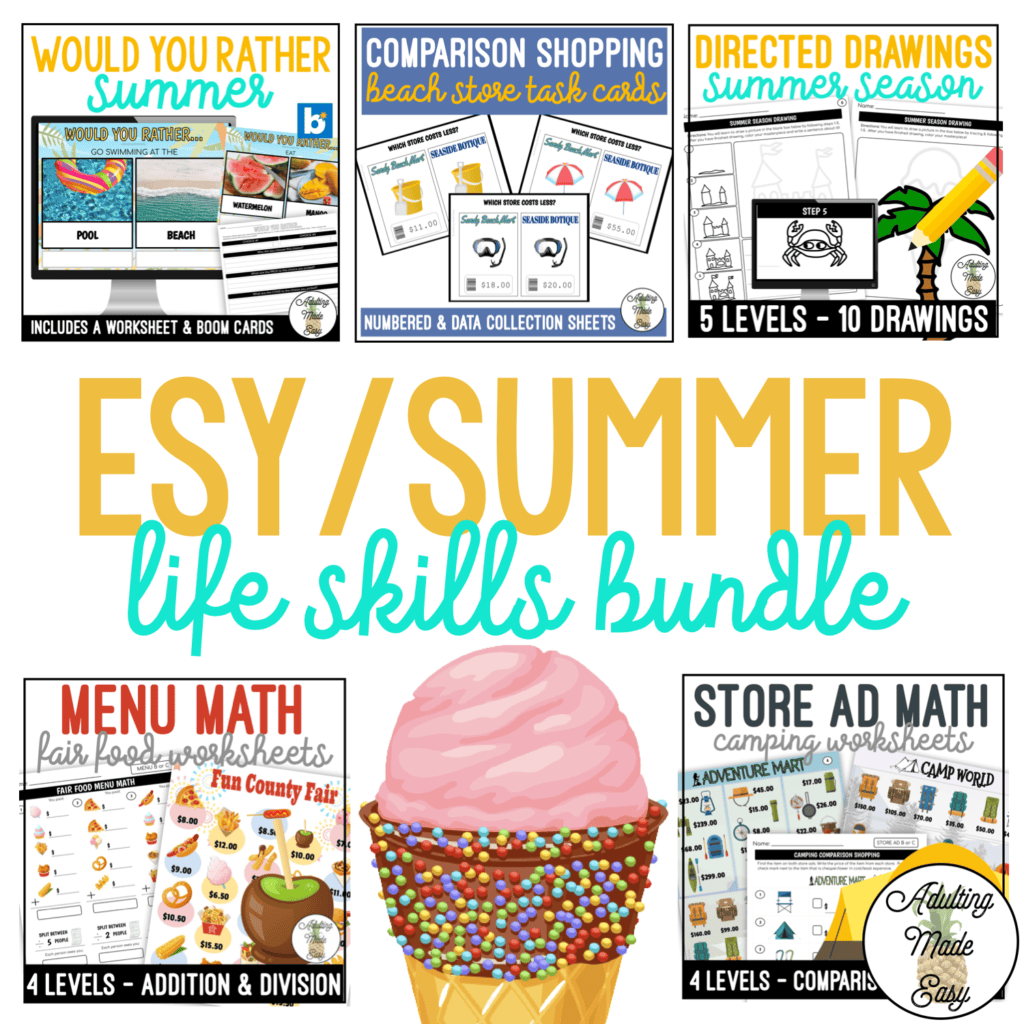 Life Skills ESY / Summer Bundle