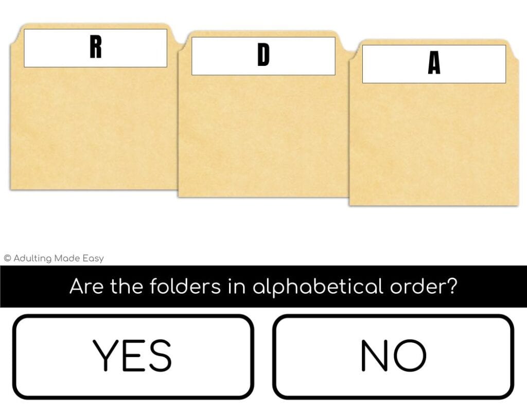 Alphabetization by Letter Digital Task Cards