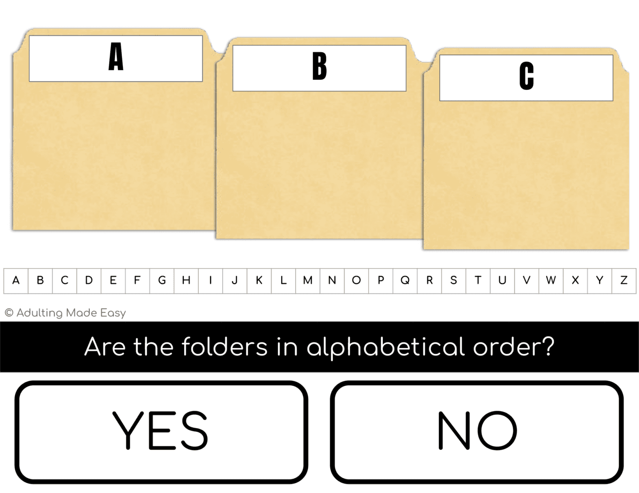 Alphabetization by Letter Task Cards