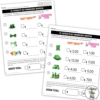St. Patrick's Party Store Ad Math Comparison Shopping Worksheets ...
