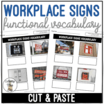 Workplace Signs Functional Vocabulary BUNDLE - Adulting Made Easy LLC